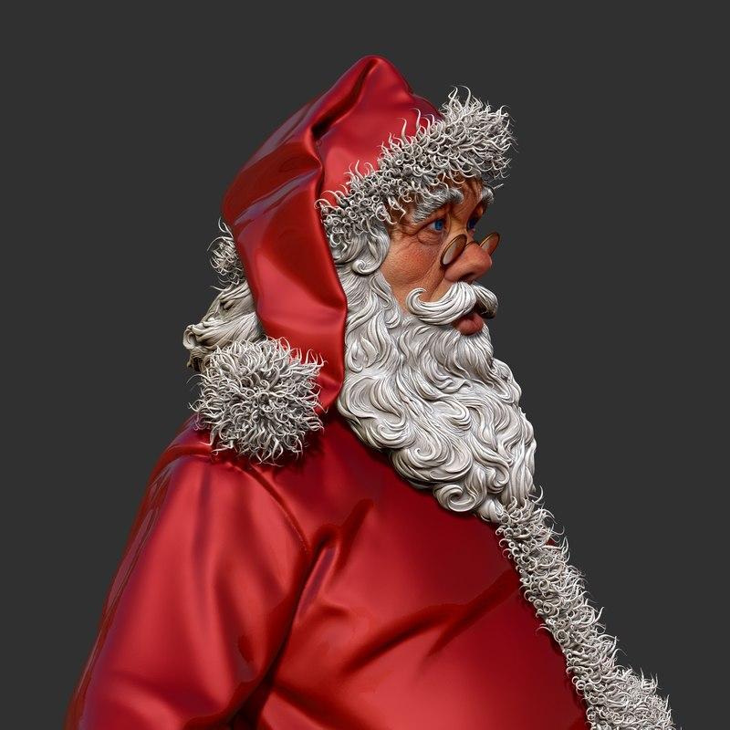 Santa Claus - Zbrush 3d model | Best Of 3d Models